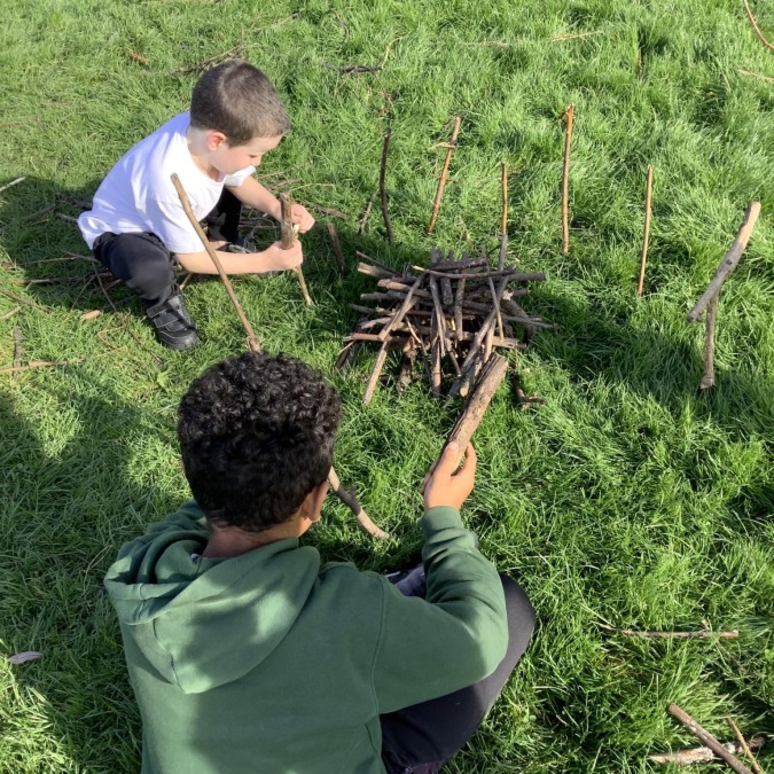 Stick Towers – Harlow Green Community Primary School