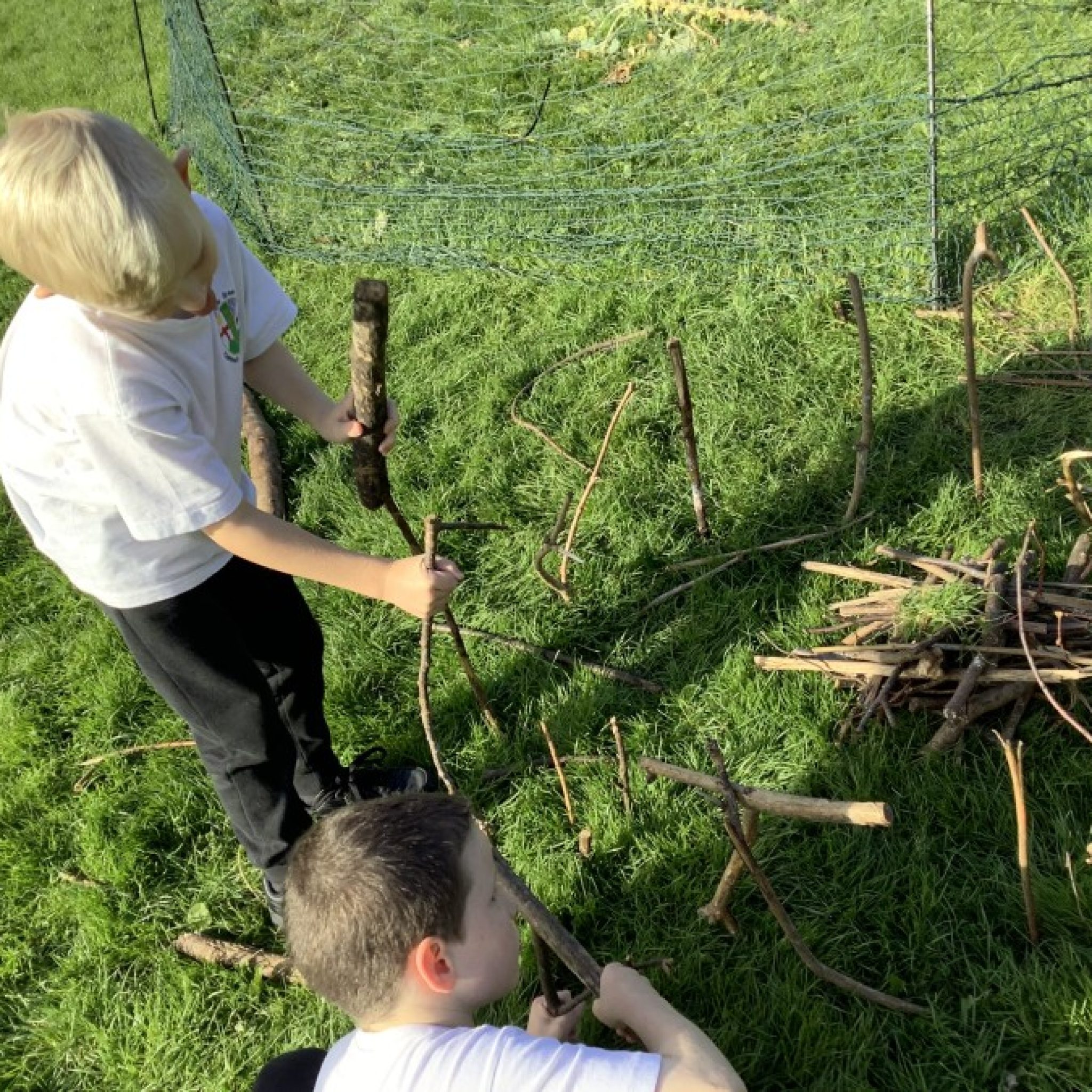 Stick Towers – Harlow Green Community Primary School