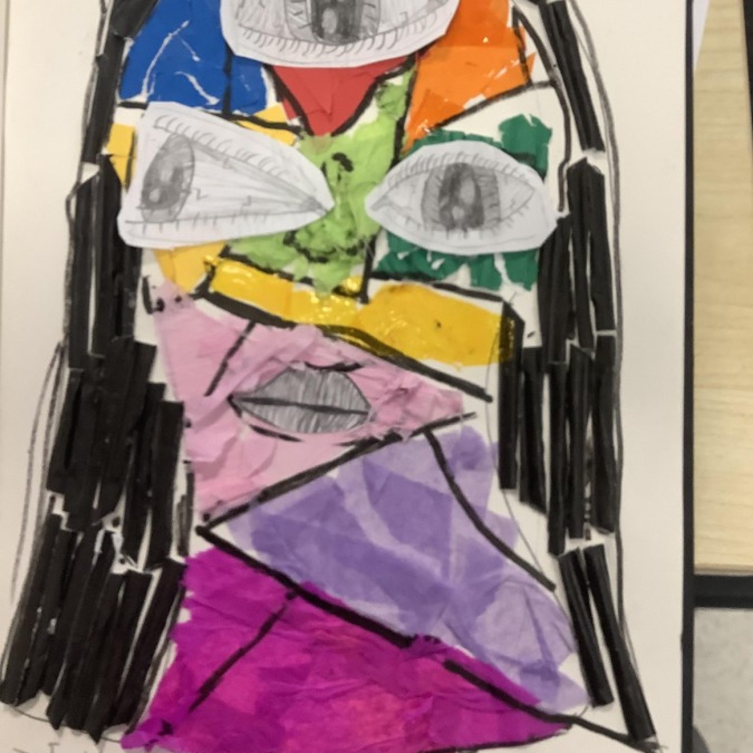 Combining Cubism and Realism in Portraits – Harlow Green Community ...