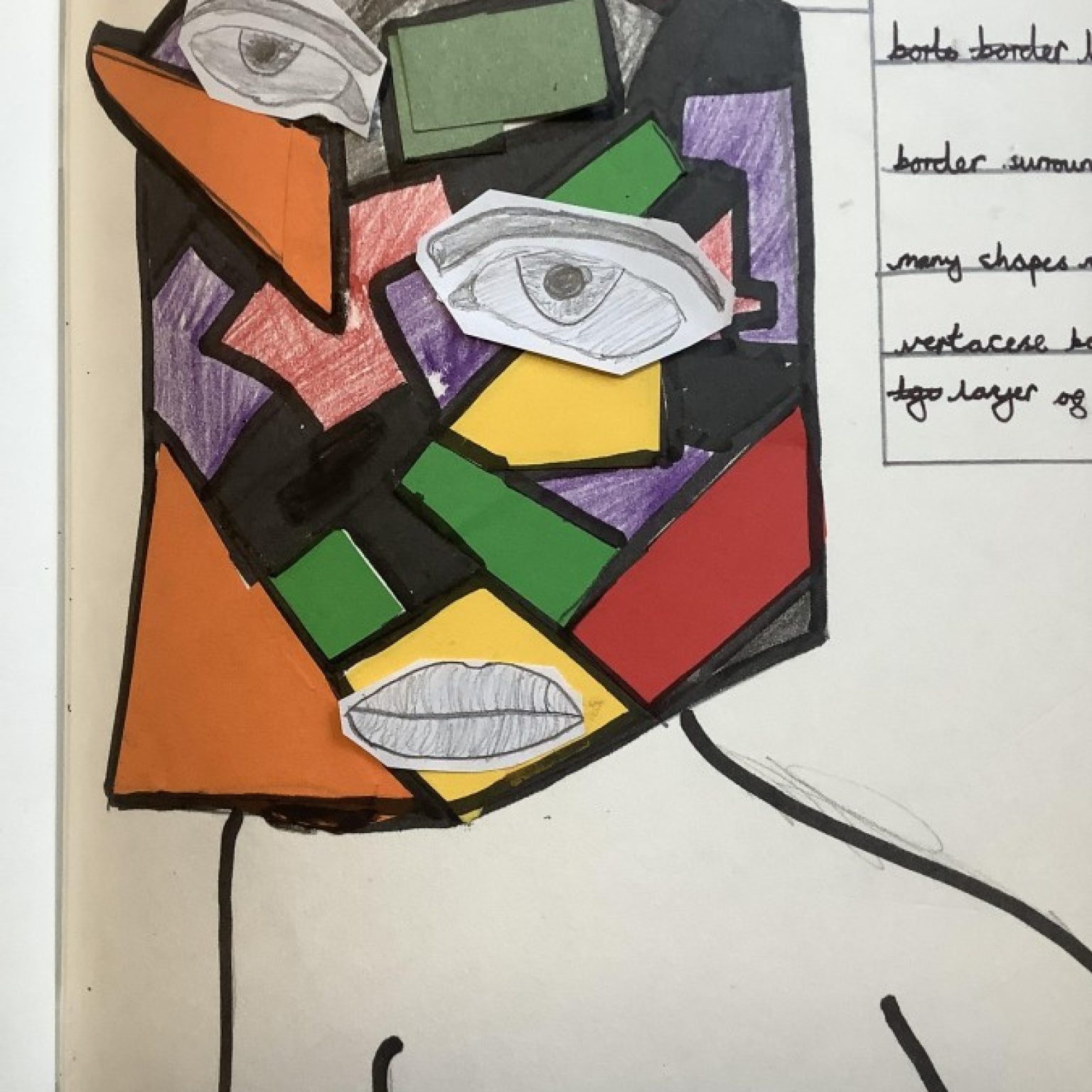 Combining Cubism and Realism in Portraits – Harlow Green Community ...