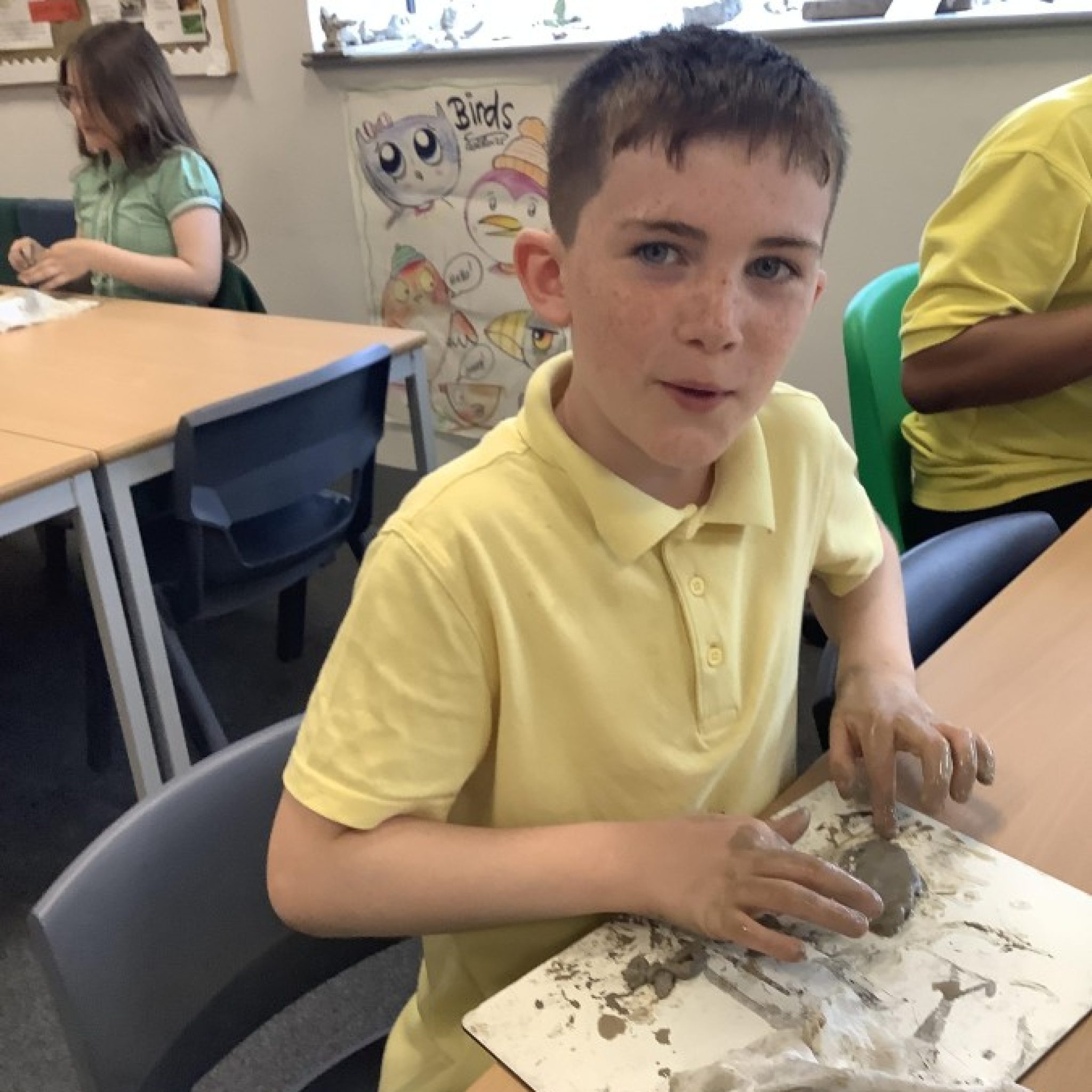 Using clay the Ancient Greek way! – Harlow Green Community Primary School